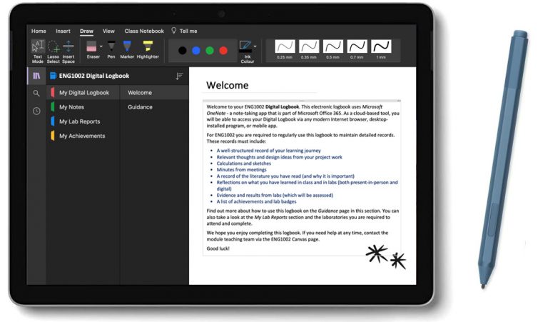 Using OneNote Class Notebooks as a Digital Logbook – Case Studies of ...